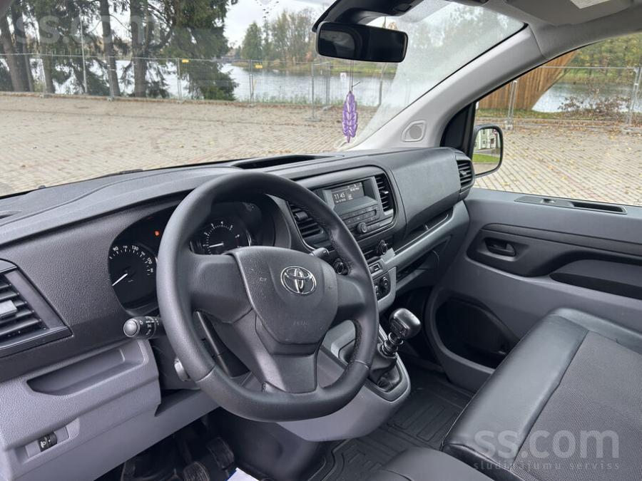 Balts Toyota Proace 2019 Alūksne, ar dzinēja tilpumu 1.50 L un nobraukumu 0 tūkst. km par 7200 €, foto 17 vietnē AUTOMOTO.COM.LV