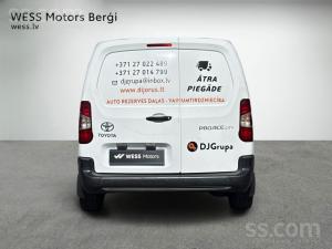 Белый Тойота Proace 2020 в Рига, объемом двигателя 1.50 л и пробегом 242 тыс. км за 6800 €, фото 5 на AUTOMOTO.COM.LV