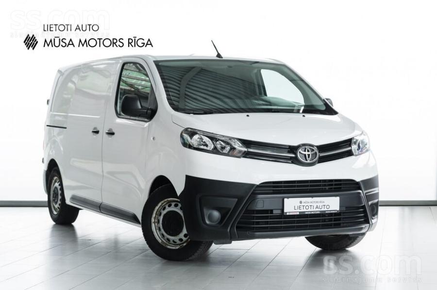 White Toyota Proace 2020 in Riga, with an engine capacity of 1.50 L and mileage of 92 thousand km for 10900 €, photo 9 on AUTOMOTO.COM.LV