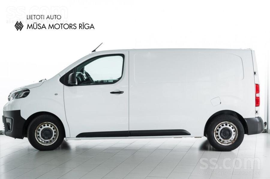 White Toyota Proace 2020 in Riga, with an engine capacity of 1.50 L and mileage of 92 thousand km for 10900 €, photo 14 on AUTOMOTO.COM.LV