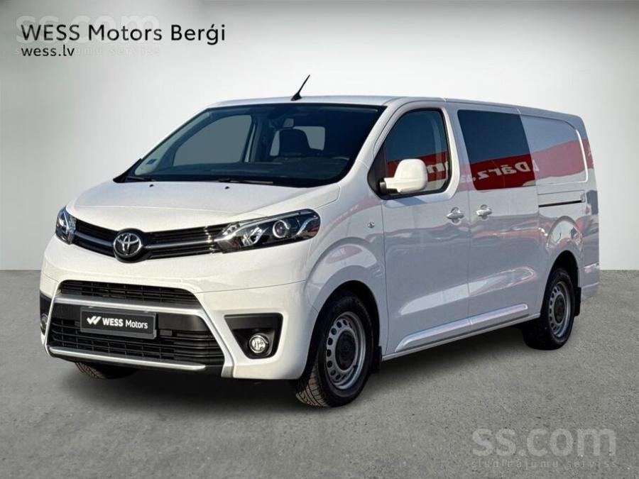 Balts Toyota Proace 2022 Rīga, ar dzinēja tilpumu 2.00 L un nobraukumu 54 tūkst. km par 26200 €, foto 1 vietnē AUTOMOTO.COM.LV