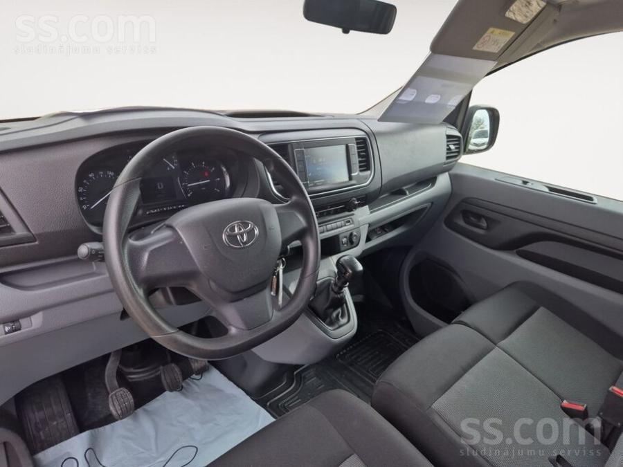 Balts Toyota Proace 2022 Rīga, ar dzinēja tilpumu 2.00 L un nobraukumu 114 tūkst. km par 15900 €, foto 10 vietnē AUTOMOTO.COM.LV