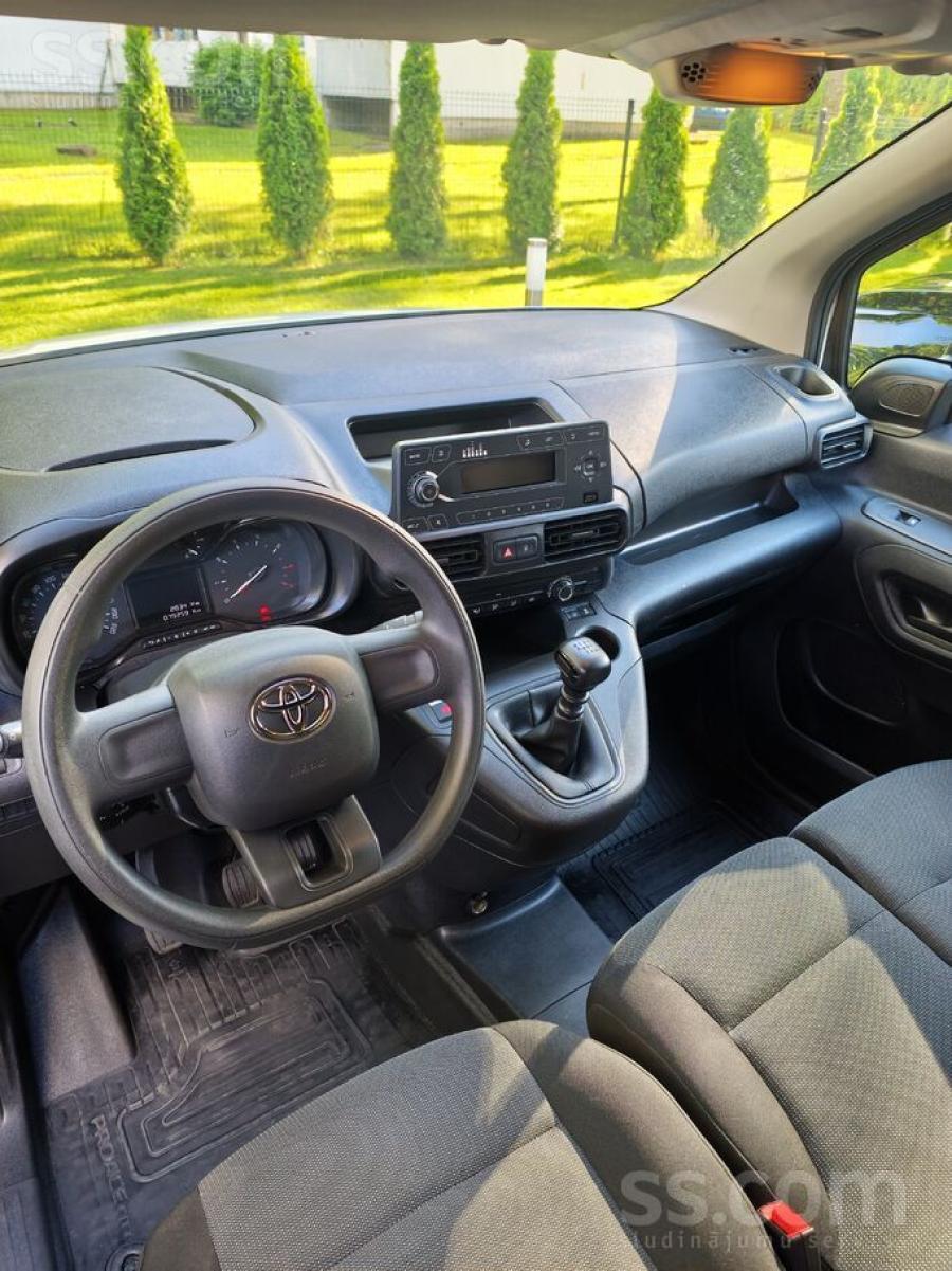 Balts Toyota Proace 2022 Ogre, ar dzinēja tilpumu 1.50 L un nobraukumu 79 tūkst. km par 12900 €, foto 9 vietnē AUTOMOTO.COM.LV