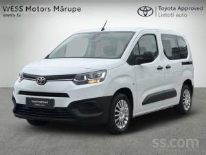 Balts Toyota Proace 2022 Rīga, ar dzinēja tilpumu 1.20 L un nobraukumu 70 tūkst. km par 13990 €, foto  vietnē AUTOMOTO.COM.LV