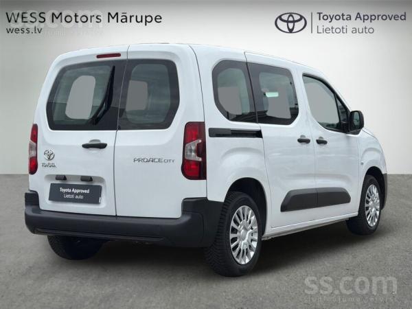 Balts Toyota Proace 2022 Rīga, ar dzinēja tilpumu 1.20 L un nobraukumu 70 tūkst. km par 13990 €, foto 3 vietnē AUTOMOTO.COM.LV