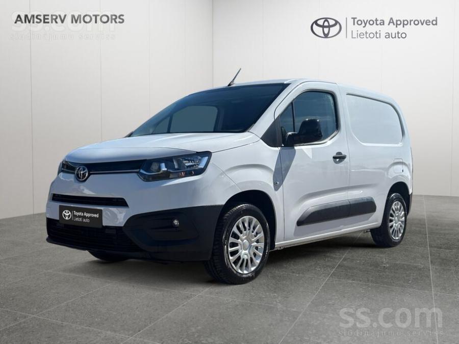 Balts Toyota Proace 2024 Rīga, ar dzinēja tilpumu 1.50 L un nobraukumu 14 tūkst. km par 18900 €, foto 1 vietnē AUTOMOTO.COM.LV