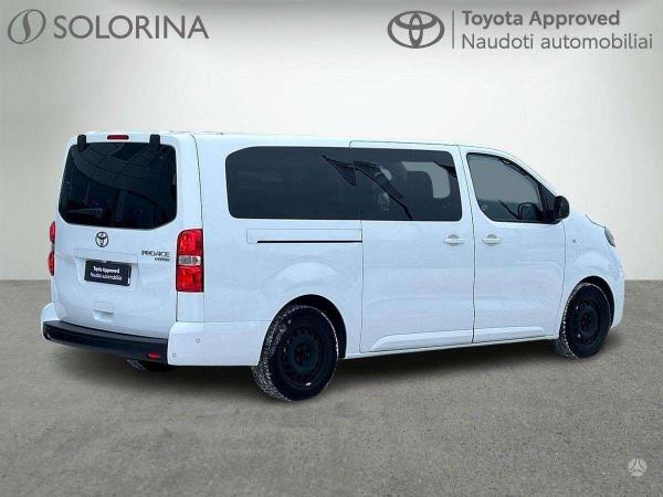 White Toyota Proace 2024 in Klaipeda, with an engine capacity of 2.00 L and mileage of 53 thousand km for 39700 €, photo 2 on AUTOMOTO.COM.LV