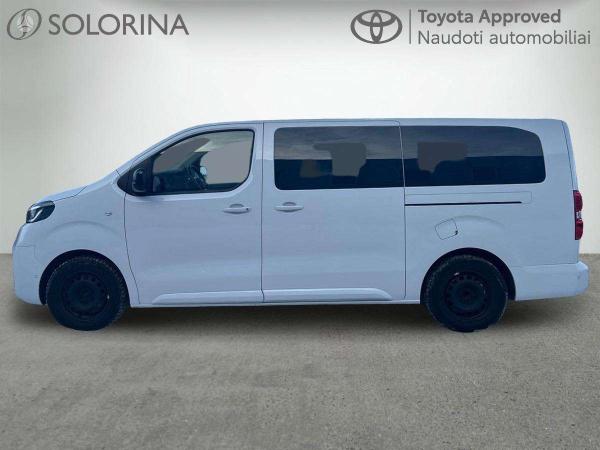 White Toyota Proace 2024 in Klaipeda, with an engine capacity of 2.00 L and mileage of 53 thousand km for 39700 €, photo 3 on AUTOMOTO.COM.LV