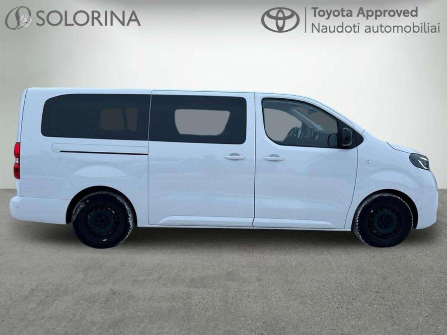 White Toyota Proace 2024 in Klaipeda, with an engine capacity of 2.00 L and mileage of 53 thousand km for 39700 €, photo 15 on AUTOMOTO.COM.LV