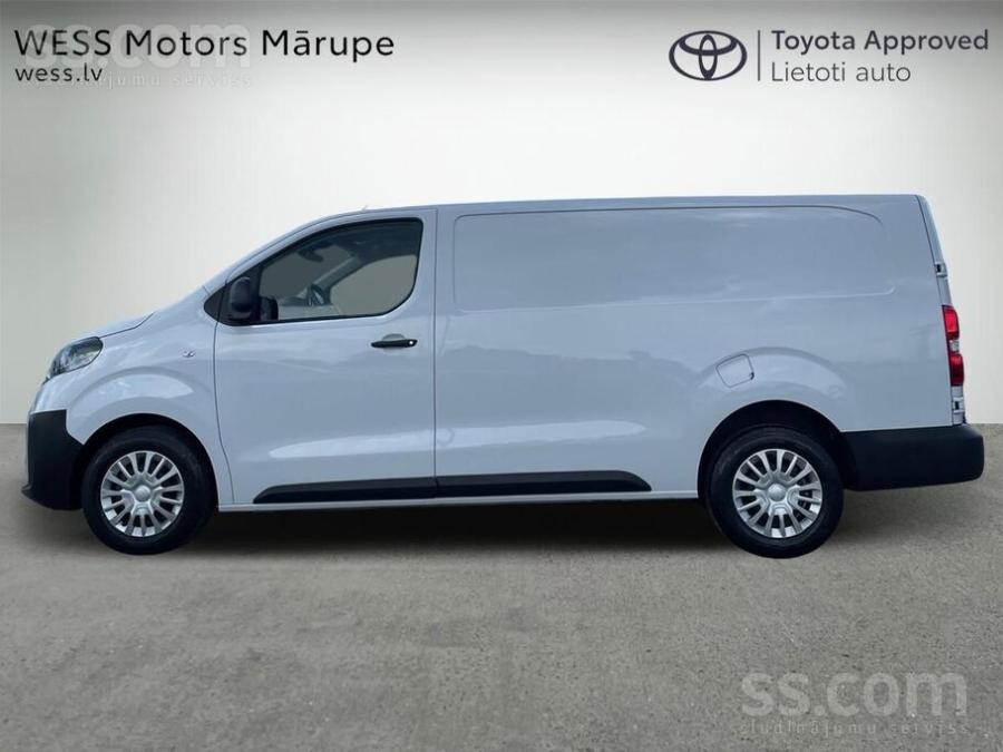 Balts Toyota Proace 2024 Rīga, ar dzinēja tilpumu 2.00 L un nobraukumu 7 tūkst. km par 35990 €, foto 4 vietnē AUTOMOTO.COM.LV