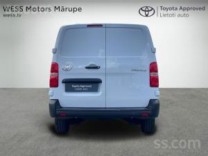 Balts Toyota Proace 2024 Rīga, ar dzinēja tilpumu 2.00 L un nobraukumu 7 tūkst. km par 35990 €, foto 5 vietnē AUTOMOTO.COM.LV