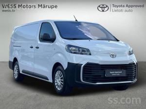 Balts Toyota Proace 2024 Rīga, ar dzinēja tilpumu 2.00 L un nobraukumu 7 tūkst. km par 35990 €, foto 17 vietnē AUTOMOTO.COM.LV