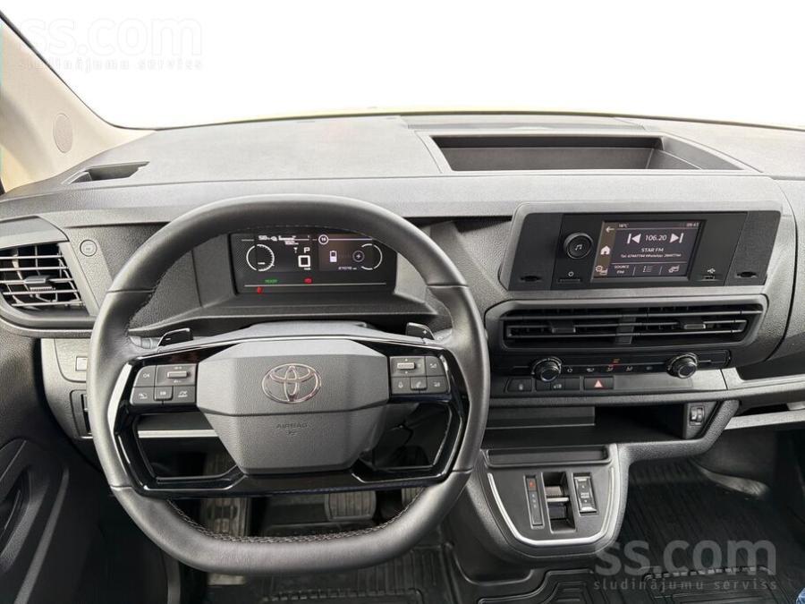 Balts Toyota Proace 2025 Rīga, ar dzinēja tilpumu 2.00 L un nobraukumu 27 tūkst. km par 34990 €, foto 9 vietnē AUTOMOTO.COM.LV