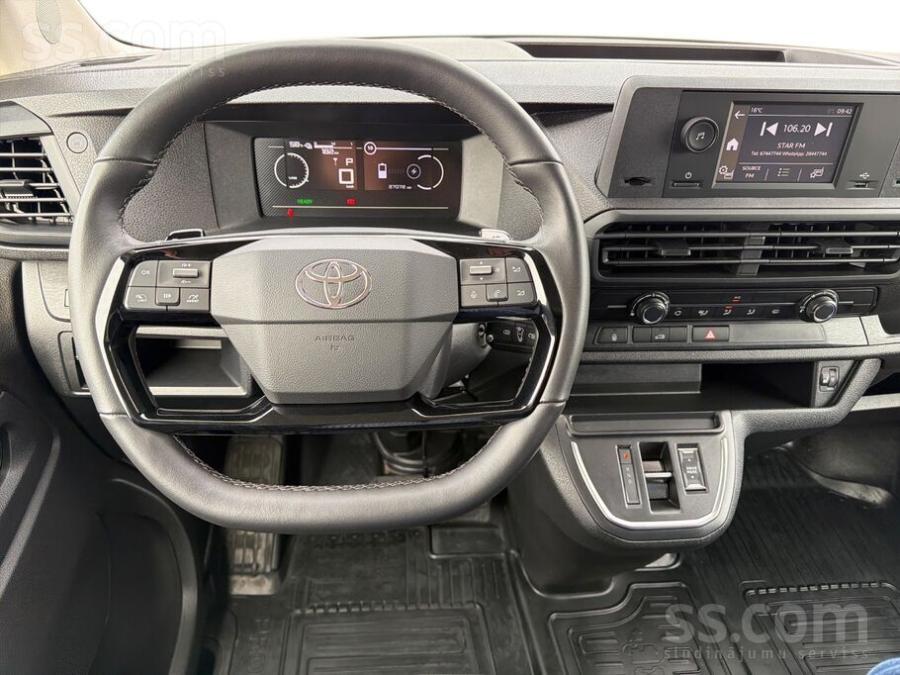 Balts Toyota Proace 2025 Rīga, ar dzinēja tilpumu 2.00 L un nobraukumu 27 tūkst. km par 34990 €, foto 10 vietnē AUTOMOTO.COM.LV