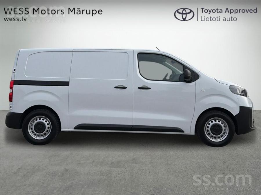 Balts Toyota Proace 2025 Rīga, ar dzinēja tilpumu 2.00 L un nobraukumu 27 tūkst. km par 34990 €, foto 17 vietnē AUTOMOTO.COM.LV