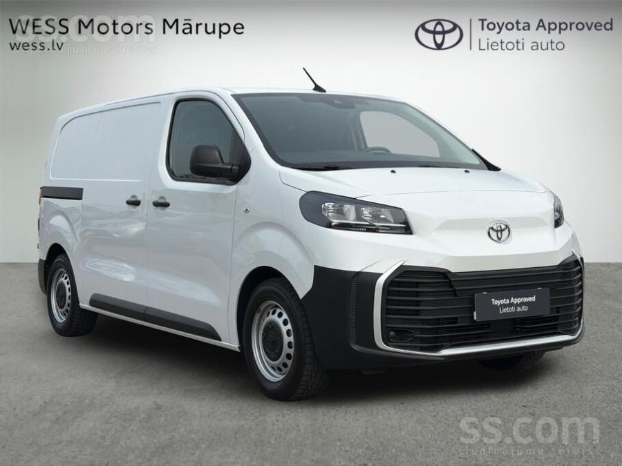 Balts Toyota Proace 2025 Rīga, ar dzinēja tilpumu 2.00 L un nobraukumu 27 tūkst. km par 34990 €, foto 19 vietnē AUTOMOTO.COM.LV