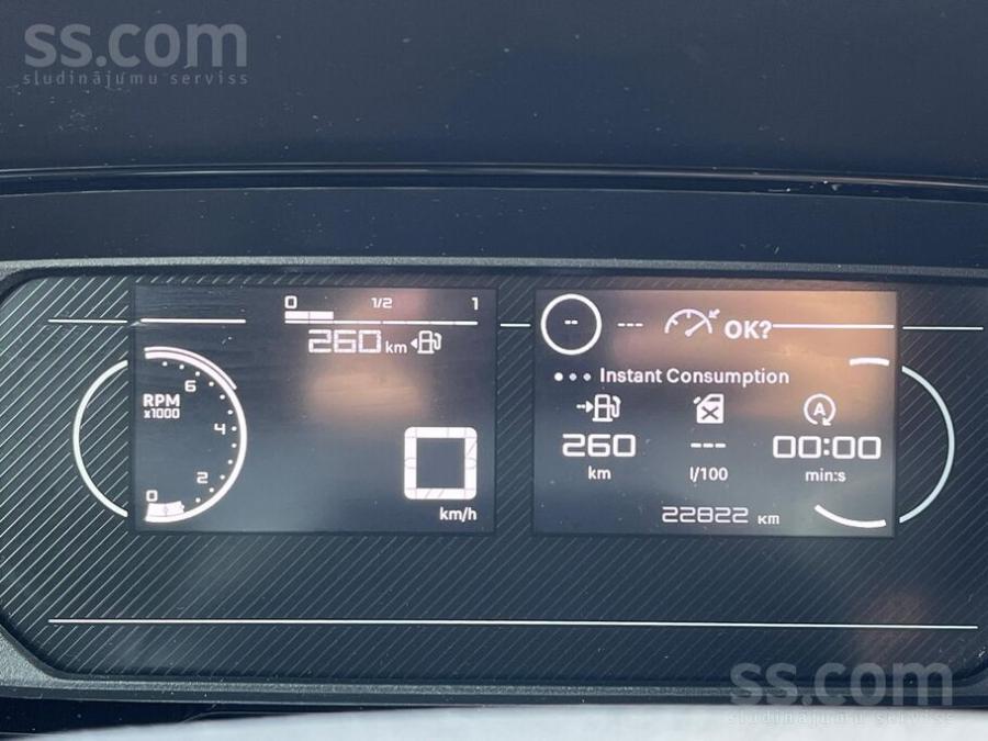 White Toyota Proace 2026 in Riga, with an engine capacity of 1.50 L and mileage of 23 thousand km for 21990 €, photo 14 on AUTOMOTO.COM.LV