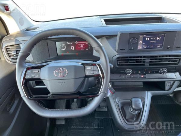 Balts Toyota Proace 2026 Rīga, ar dzinēja tilpumu 1.50 L un nobraukumu 760 tūkst. km par 30990 €, foto 9 vietnē AUTOMOTO.COM.LV