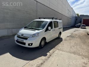 Белый Тойота Proace 2015 в Рига, объемом двигателя 2.00 л и пробегом 109 тыс. км за 8700 €, фото  на AUTOMOTO.COM.LV