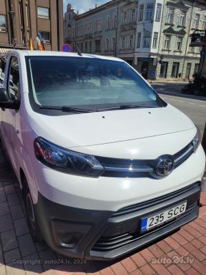 White Toyota Proace 2020 in Tallinn, with an engine capacity of 2.00 L and mileage of 82 thousand km for 24900 €, photo  on AUTOMOTO.COM.LV