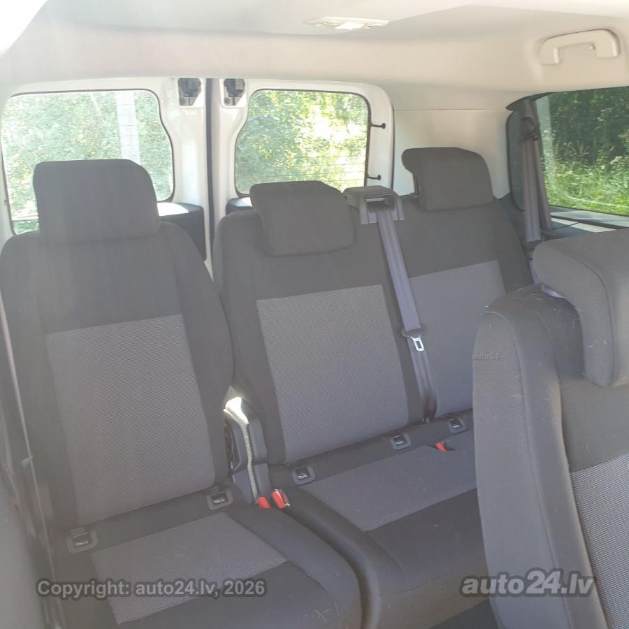 White Toyota Proace 2022 in Tallinn, with an engine capacity of 1.50 L and mileage of 46 thousand km for 22000 €, photo 12 on AUTOMOTO.COM.LV