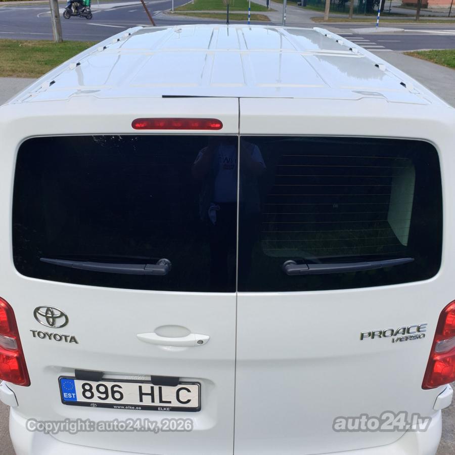 White Toyota Proace 2022 in Tallinn, with an engine capacity of 1.50 L and mileage of 46 thousand km for 22000 €, photo 16 on AUTOMOTO.COM.LV