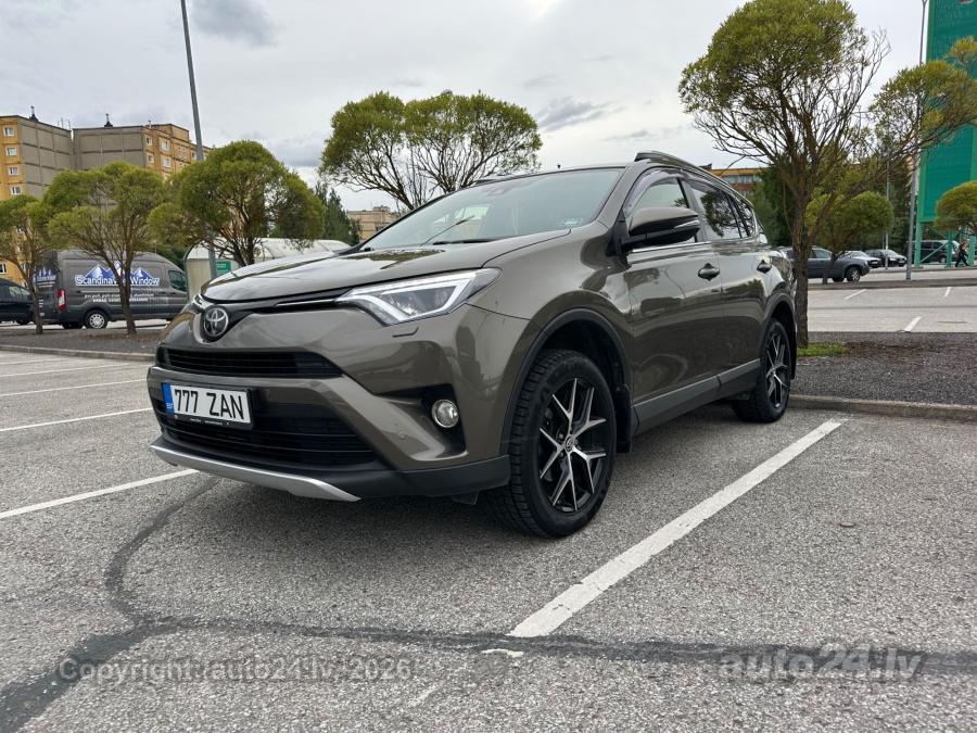 Beige Toyota RAV4 2017 in Tartu, with an engine capacity of 2.00 L and mileage of 72 thousand km for 17900 €, photo 25 on AUTOMOTO.COM.LV