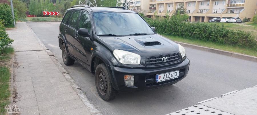 Черный Тойота РАВ 4 2002 в Вильнюс, объемом двигателя 2.00 л и пробегом 350 тыс. км за 1300 €, фото 4 на AUTOMOTO.COM.LV