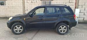 Black Toyota RAV4 2002 in Daugavpils, with an engine capacity of 2.00 L and mileage of 342 thousand km for 1550 €, photo 9 on AUTOMOTO.COM.LV