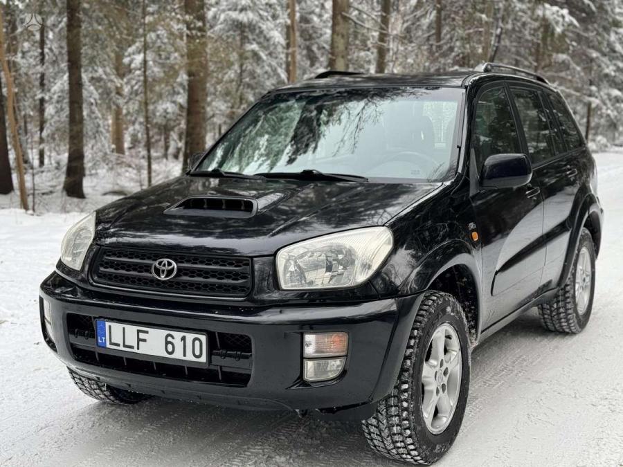 Melns Toyota RAV4 2003 Mažeikiai, ar dzinēja tilpumu 2.00 L un nobraukumu 245 tūkst. km par 2800 €, foto 8 vietnē AUTOMOTO.COM.LV
