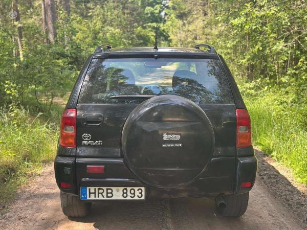 Melns Toyota RAV4 2003 Nemenčinė, ar dzinēja tilpumu 2.00 L un nobraukumu 360 tūkst. km par 3200 €, foto 10 vietnē AUTOMOTO.COM.LV