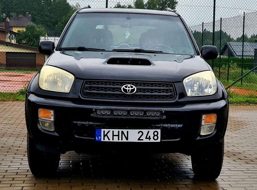 Melns Toyota RAV4 2003 Viļņa, ar dzinēja tilpumu 2.00 L un nobraukumu 280 tūkst. km par 4300 €, foto 14 vietnē AUTOMOTO.COM.LV