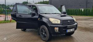 Melns Toyota RAV4 2003 Viļņa, ar dzinēja tilpumu 2.00 L un nobraukumu 280 tūkst. km par 4300 €, foto 22 vietnē AUTOMOTO.COM.LV