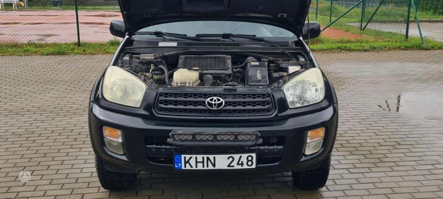 Melns Toyota RAV4 2003 Viļņa, ar dzinēja tilpumu 2.00 L un nobraukumu 280 tūkst. km par 4300 €, foto 29 vietnē AUTOMOTO.COM.LV