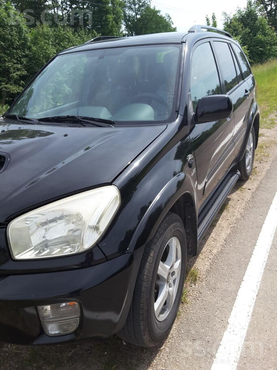 Melns Toyota RAV4 2003 Preiļi, ar dzinēja tilpumu 2.00 L un nobraukumu 0 tūkst. km par 3200 €, foto 9 vietnē AUTOMOTO.COM.LV