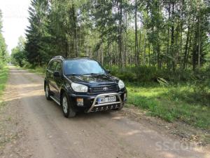 Black Toyota RAV4 2003 in Balvi, with an engine capacity of 2.00 L and mileage of 222 thousand km for 3990 €, photo  on AUTOMOTO.COM.LV