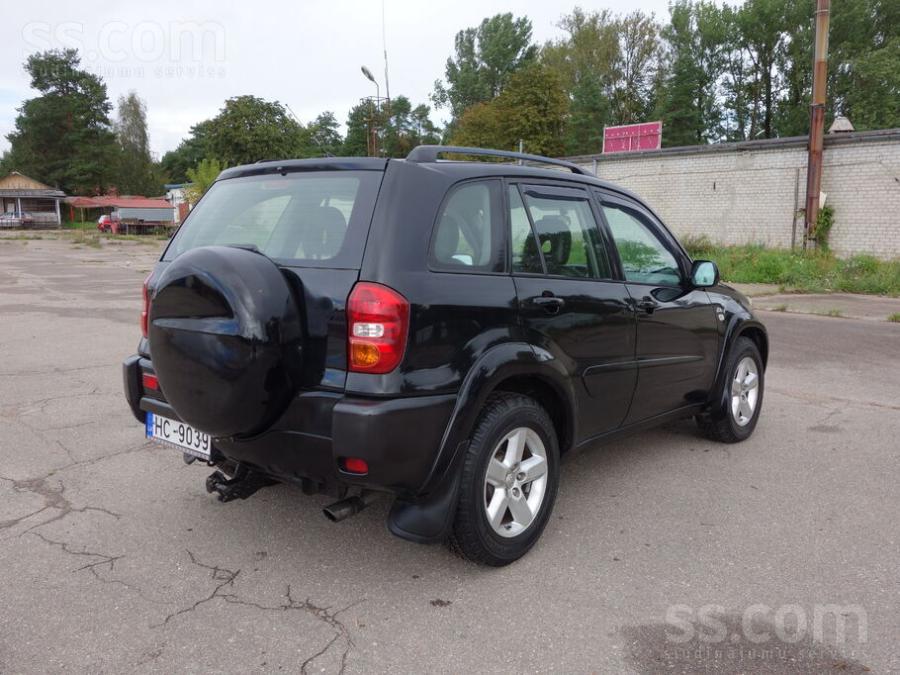 Черный Тойота РАВ 4 2004 в Рига, объемом двигателя 2.00 л и пробегом 277 тыс. км за 2850 €, фото 29 на AUTOMOTO.COM.LV