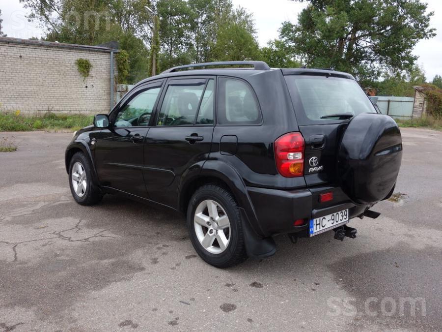 Черный Тойота РАВ 4 2004 в Рига, объемом двигателя 2.00 л и пробегом 277 тыс. км за 2850 €, фото 30 на AUTOMOTO.COM.LV