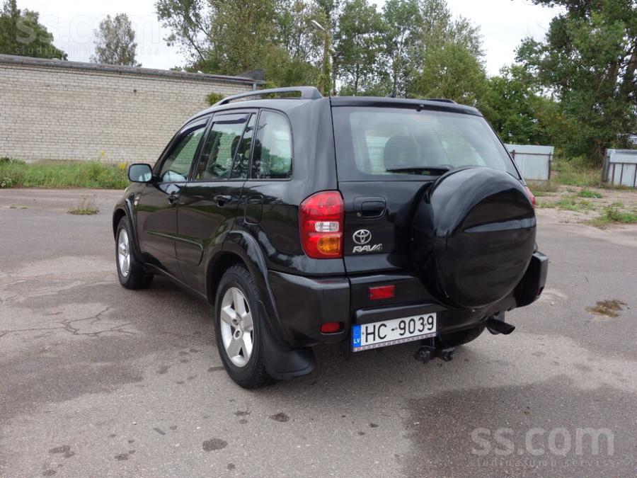 Черный Тойота РАВ 4 2004 в Рига, объемом двигателя 2.00 л и пробегом 277 тыс. км за 2850 €, фото 36 на AUTOMOTO.COM.LV