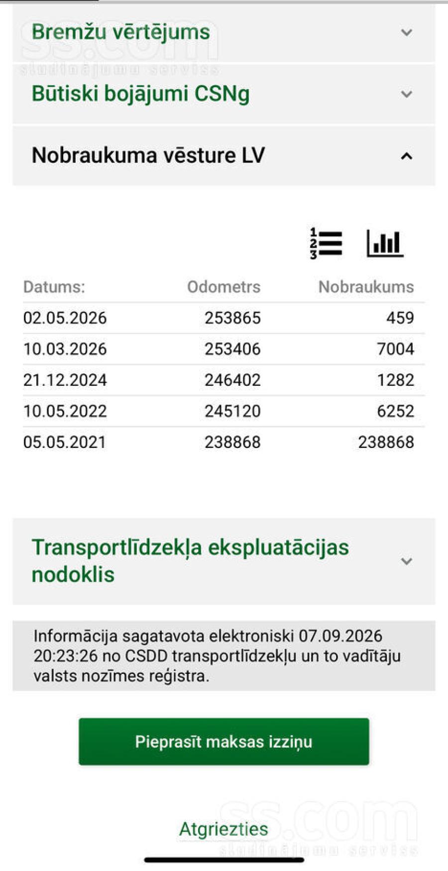Черный Тойота РАВ 4 2004 в Рига, объемом двигателя 2.00 л и пробегом 254 тыс. км за 3650 €, фото 14 на AUTOMOTO.COM.LV