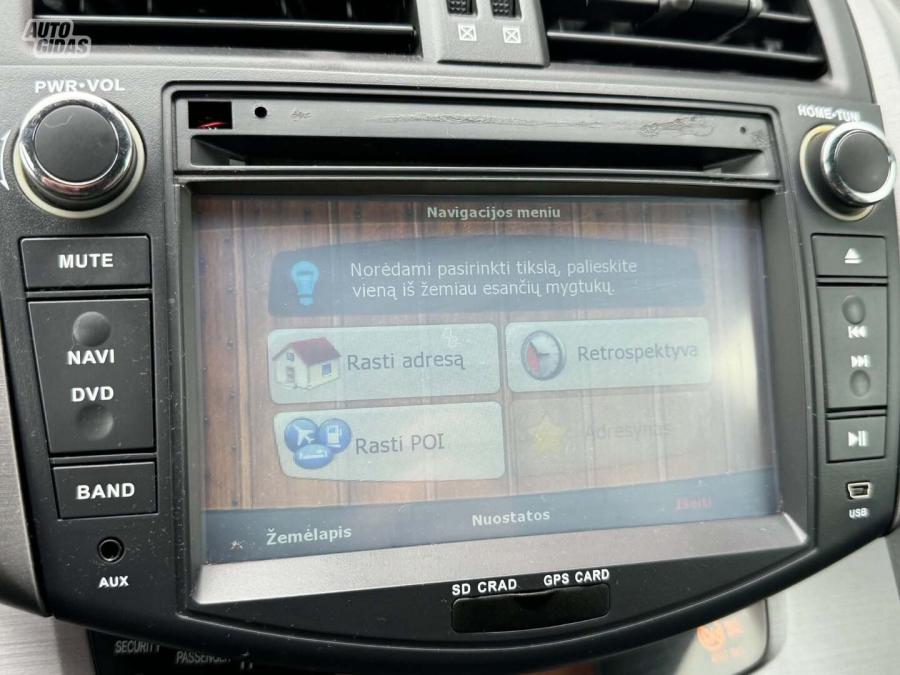 Черный Тойота РАВ 4 2006 в Паневежис, объемом двигателя 2.20 л и пробегом 275 тыс. км за 2650 €, фото 14 на AUTOMOTO.COM.LV