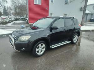 Black Toyota RAV4 2007 in Panevezys, with an engine capacity of 2.23 L and mileage of 264 thousand km for 3000 €, photo  on AUTOMOTO.COM.LV