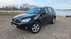 Black Toyota RAV4 2007 in Riga, with an engine capacity of 2.20 L and mileage of 344 thousand km for 2200 €, photo  on AUTOMOTO.COM.LV