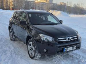 Black Toyota RAV4 2008 in Vilnius, with an engine capacity of 2.20 L and mileage of 310 thousand km for 2200 €, photo  on AUTOMOTO.COM.LV