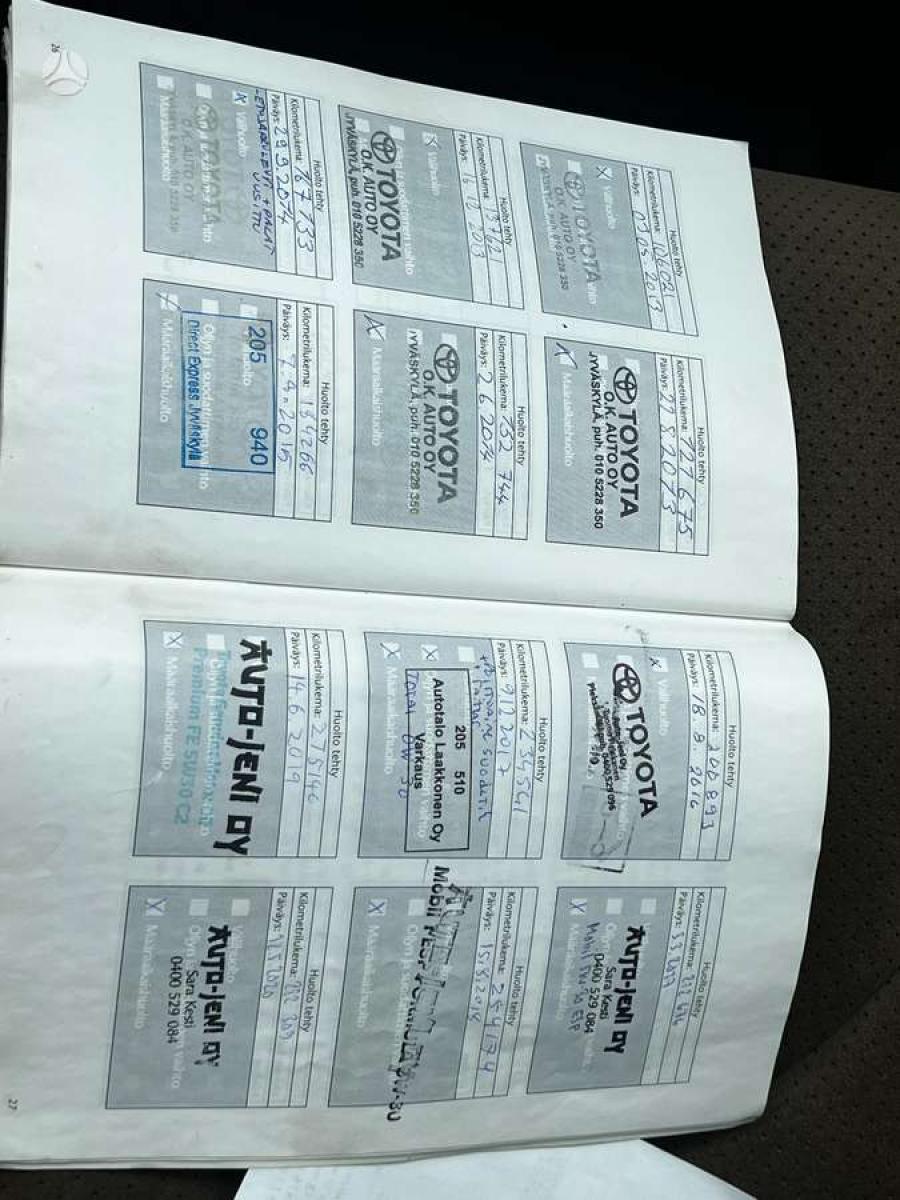Черный Тойота РАВ 4 2010 в Таураге, объемом двигателя 2.23 л и пробегом 320 тыс. км за 6300 €, фото 10 на AUTOMOTO.COM.LV