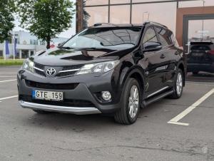 Melns Toyota RAV4 2013 Viļņa, ar dzinēja tilpumu 2.23 L un nobraukumu 245 tūkst. km par 11000 €, foto 4 vietnē AUTOMOTO.COM.LV