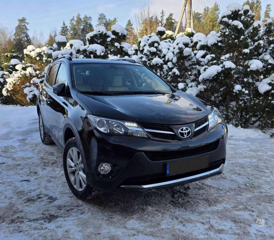 Melns Toyota RAV4 2014 Utena, ar dzinēja tilpumu 2.00 L un nobraukumu 149 tūkst. km par 12900 €, foto 2 vietnē AUTOMOTO.COM.LV