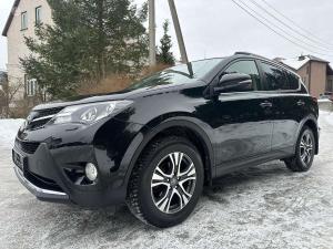 Black Toyota RAV4 2014 in Vilnius, with an engine capacity of 2.00 L and mileage of 293 thousand km for 10200 €, photo 6 on AUTOMOTO.COM.LV