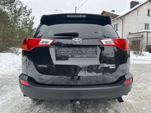 Black Toyota RAV4 2014 in Vilnius, with an engine capacity of 2.00 L and mileage of 293 thousand km for 10200 €, photo 10 on AUTOMOTO.COM.LV