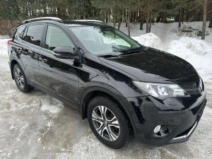 Black Toyota RAV4 2014 in Vilnius, with an engine capacity of 2.00 L and mileage of 293 thousand km for 10200 €, photo 14 on AUTOMOTO.COM.LV